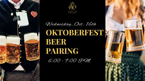 Oktoberfest Beer Pairing Scenic City Cigars