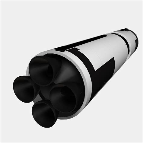 Polaris A2 Ballistic Missile 3d Model Cgtrader