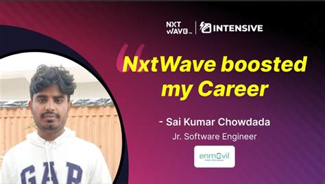 Video Nxtwave On Linkedin Nxtwave Nxtwaveintensive Ccbpacademy