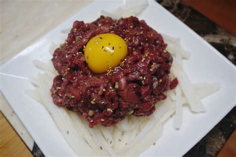 집에서 육회 만드는 법 육회 양념 레시피