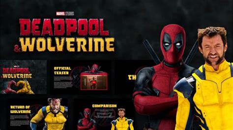 Free Deadpool And Wolverine Inspired Template