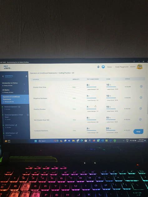 Joyson Stanly On Linkedin Day81 Coding Practice 2c Nxtwave