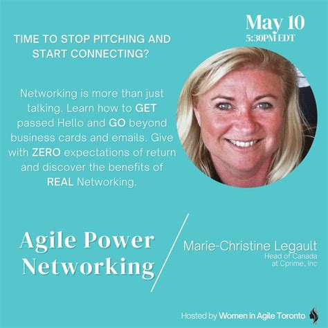 Women In Agile Toronto On Linkedin Womeninagile Networking Agile Webinar Leadership