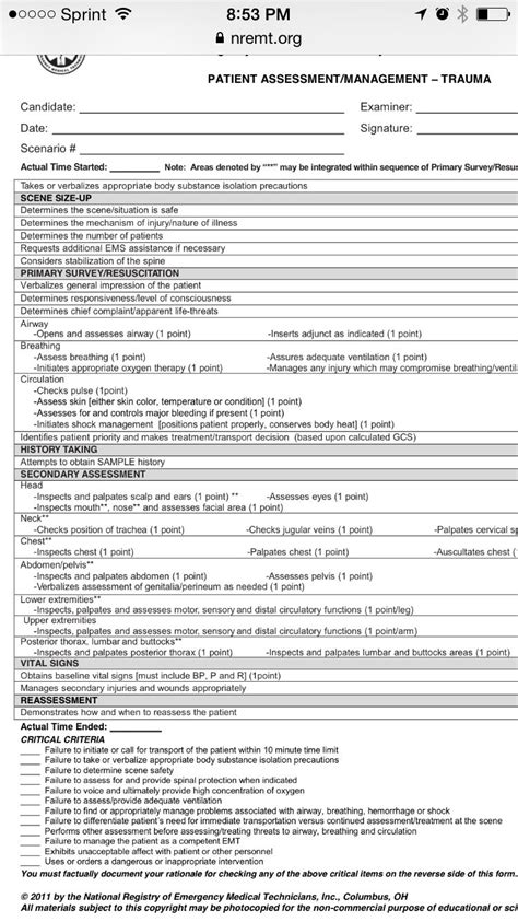 Free Emt Practice Test Questions Meetingfiln