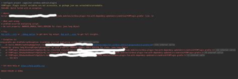 groovy lang missingpropertyexception no such property android gradle tools version for class