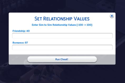 Sims Relationship Cheats How To Alter The Relationship Status Of Any Sims Modsella