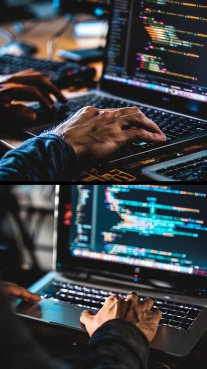 Free Coding At Night Image Download At Stockcake