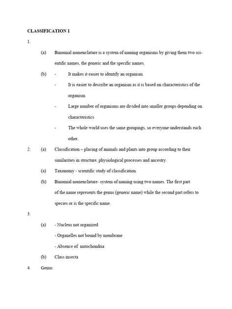 Form 1 2 Classification I A Pdf
