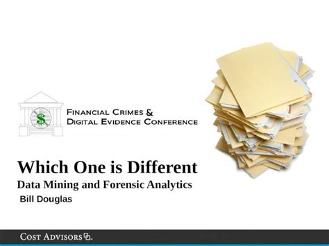 Pptx Which One Is Different Data Mining And Forensic Analytics Dokumentips