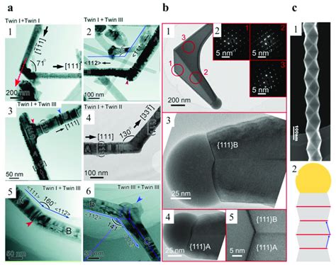 Kinked Nanowires Induced By Twins Stacking Faults In Single Phase Download Scientific Diagram