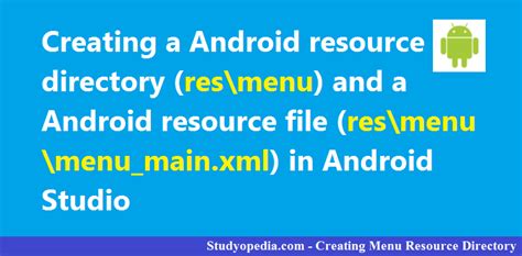 Creating Resource Files For Different Build Types On Android Studio