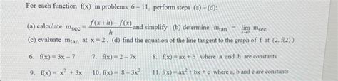 Solved I Only Need Question Number And Thanks Chegg Com
