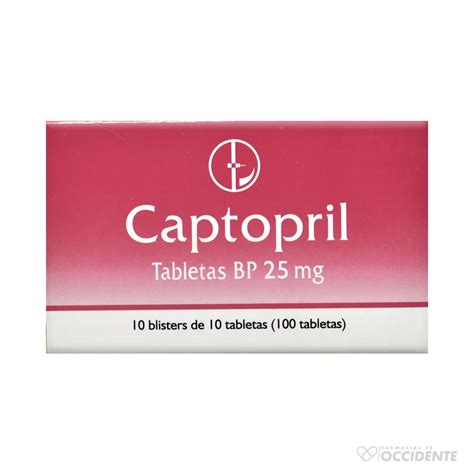 Captopril Tab 25mg X 10 Caja 10 Blister Caplin Point Farmacias De