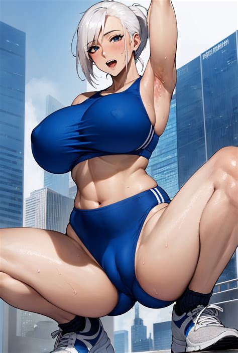 Rule 34 1girls Ai Generated Curvaceous Curvy Body Curvy Figure Female Focus Female Only Gym