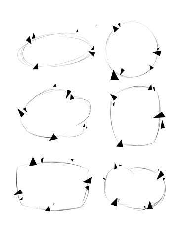 Simple Dialog Box White Transparent Simple Dialog Box Line Border Text Background Box Text