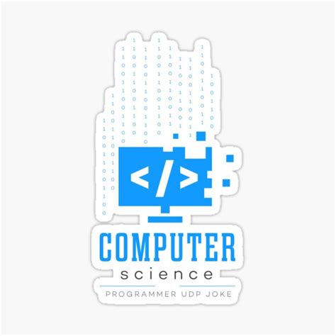 Computer Science Programmer Udp Joke Sticker For Sale By Just Prints