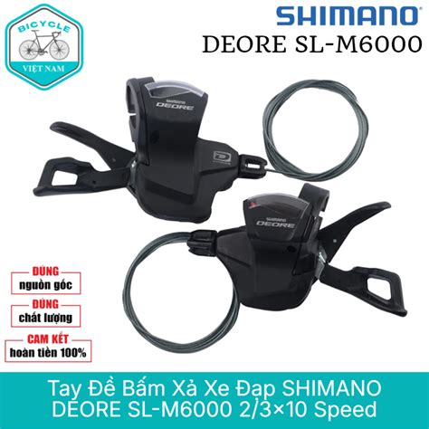 Shimano Deore Sl M6000 23x10 Speed Bicycle Exhaust Shifter Genuine