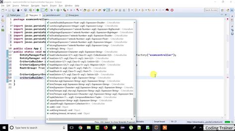 jpa criteria api tutorial criteria api in jpa criteria example in jpa jpa tutorials