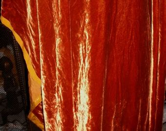 Rust Color Fabric Etsy
