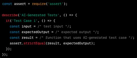 Ai Driven Automated Testing Framework For Nodejs Projects