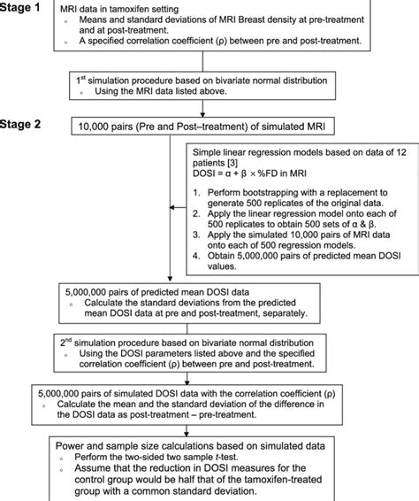 Study Schema A Flow Chart Display Of The Simulation Procedures