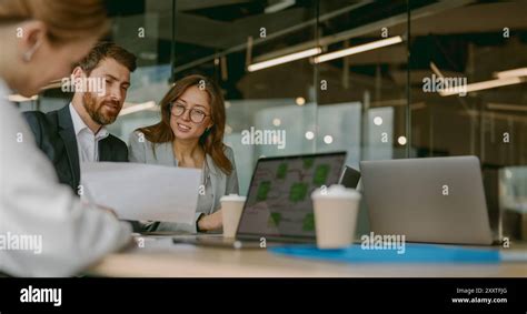 Effective Team Collaboration In A Modern Office Setting For Enhanced Productivity And Growth