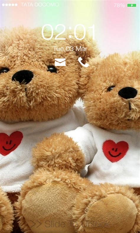 Teddy Bear Lockscreen Wallpaper App On The Amazon Appstore