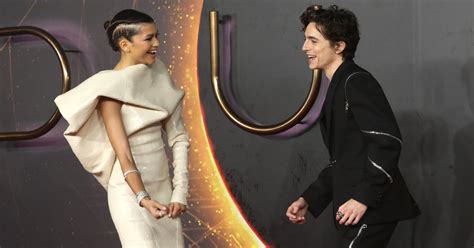 Zendaya and Timothée Chalamet Team Up For Dune Press POPSUGAR Celebrity