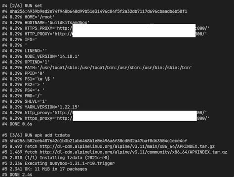 Docker Compose Up Build Or Docker Compose Build And Configjson For Proxy · Issue 8797