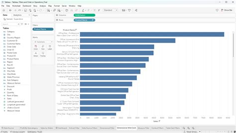 Tableau Apply Dimension Filters The Data School