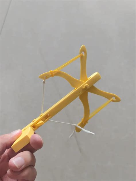 Toy Crossbow Straw Launcher Only Needs Two Rubber Bands By 像素