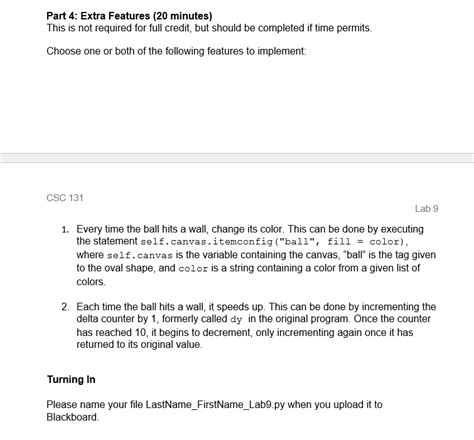 Solved CSC Lab CSC Animation Lab Part Chegg