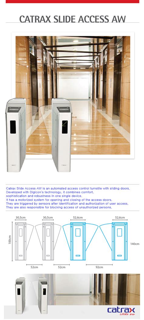 C11 디지콘 출입통제시스템 스라이딩게이트최고급 슬라이딩도어슬라이딩게이트 Catrax Slide Aw Slideing