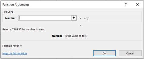 Iseven Function Formula Examples How To Use Iseven Wall Street Oasis
