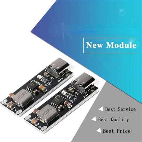 Type C USB Input High Current 3A Polymer Ternary Lithium Battery Quick Fast Charging Board