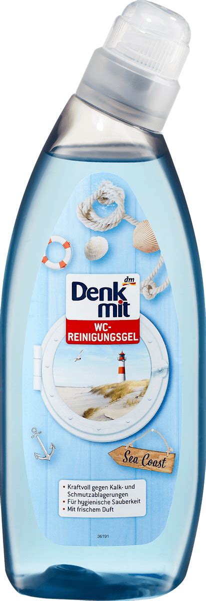 Denkmit Wc Reinigungsgel Sea Coast 750 Ml Dauerhaft Günstig Online Kaufen Dm De