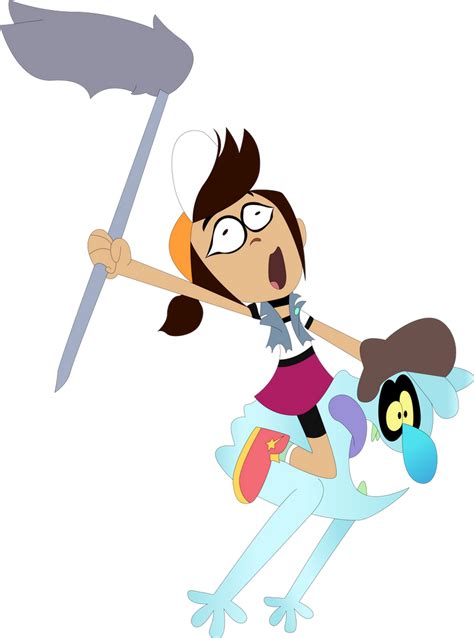 Molly Mcgee And Scratch The Ghost By Superherotimefan On Deviantart