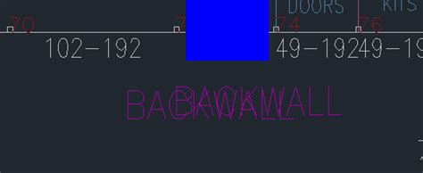 display one single text when two texts are overlapping on the drawing