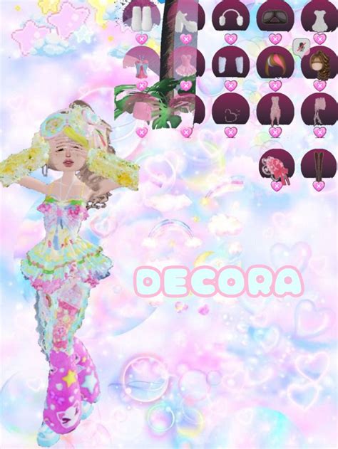 Decora🫧🍋 Decora Outfit Crafts Cute Doodles