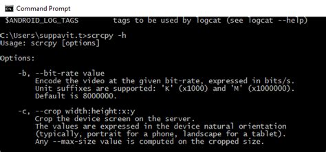 Can T Use Scrcpy After Setting Path Issue Genymobile Scrcpy GitHub