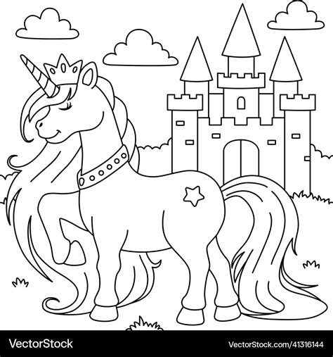 Princess And Unicorn Coloring Pages 76 Unicorn Coloring Pages Free