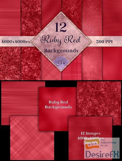 Download Ruby Red Backgrounds 12 Image Textures Set 517719