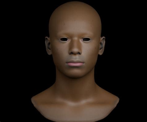 Artstation Realistic Procedural African Skin Shader For Blenders Free Realistic Human Base