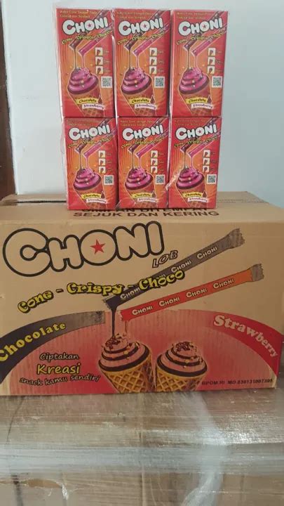 Choni Wafer Cone 1 Pack Isi 12 Pcs Lazada Indonesia