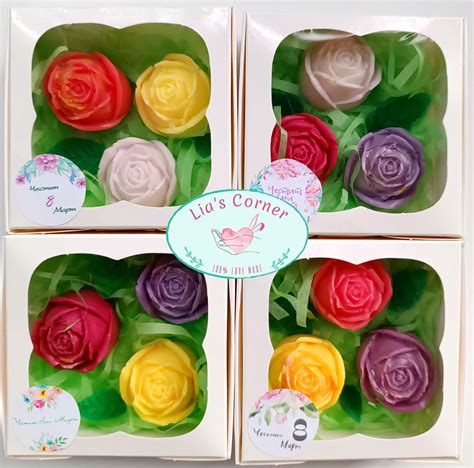 Ръчно изработени сапуни под формата на цветя гр Варна Базар Левски • Olx Bg