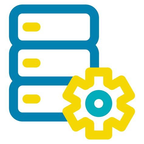 Big Data Configuration Database Setting Icon Free Download