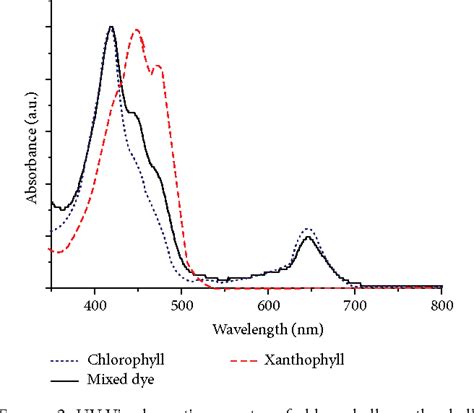 Xanthophyll Absorption Spectrum