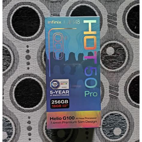Jual Infinix Hot 50 Pro 8 256gb Garansi Resmi Shopee Indonesia