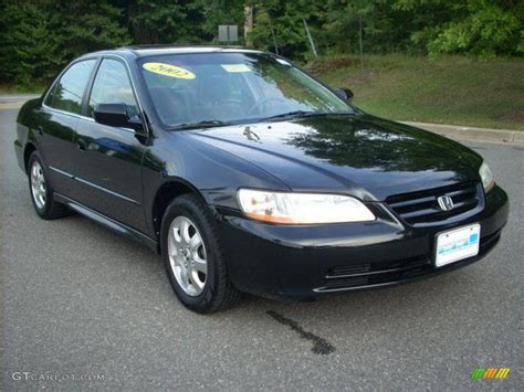 2002 Nighthawk Black Pearl Honda Accord Se Sedan 15194090 Photo 7
