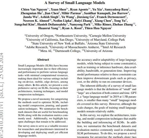 youssef hosni on linkedin a survey of small language models a nice review paper on small language…